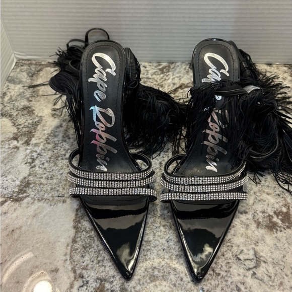 Cape Robbin | Shoes | Cape Robbin Black Heels With Glossy Finish | Poshmark